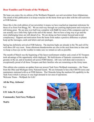 March newsletter final | PDF | Defense Industry | Industries