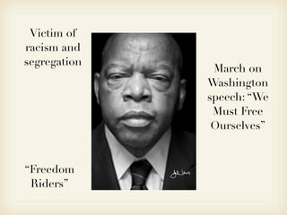 March on washington john lewis | PPT