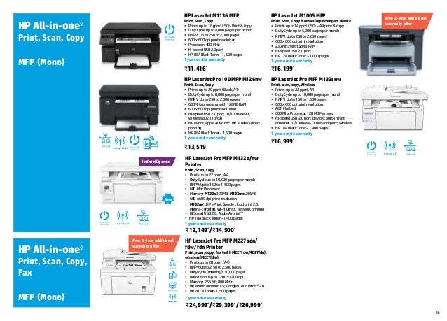 HP Printers - March Brochure