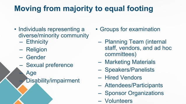 Actionable Tips for a More Diverse and Inclusive Meeting | PPT | Free ...