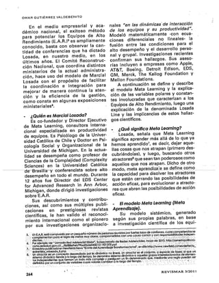Marcial Losada y los equipos de alto rendimiento: El modelo meta ...