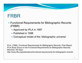 Introducing FRSAD and Mapping it with Other Models | PDF