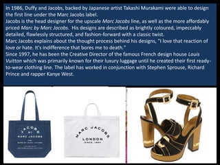 Marc jacobs presentation[1] | PPTX