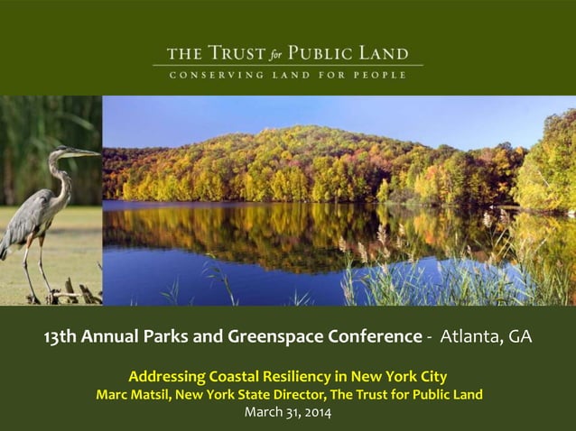 Addressing Coastal Resiliency in New York City | PPTX