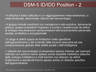 Intellectual Developmental Disorders and Mental Health: classification ...
