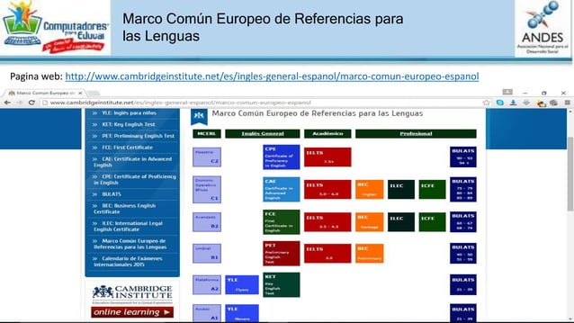 Marco comun europeo de referencias para las lenguas | PPTX