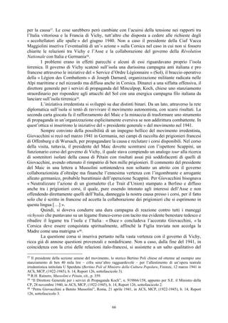 Marco Cuzzi - La rivendicazione fascista della Corsica (1938-1943) | PDF