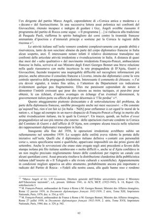 Marco Cuzzi - La rivendicazione fascista della Corsica (1938-1943) | PDF