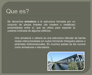Armadura Estructural | PPTX