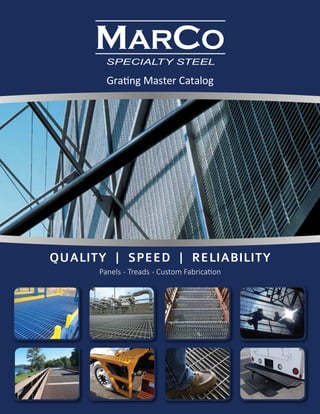 Marco Specialty Steel Master Grating Catalog V1 | PDF