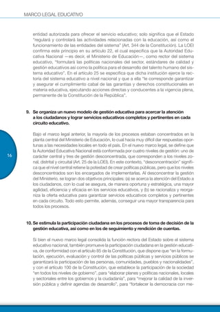 Marco legal educativo_2012 | PDF
