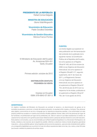 Marco legal educativo_2012 | PDF