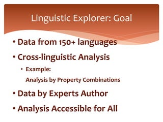 Terraling: The Design and Scaling of a linguistic data warehouse | PDF | Databases | Computer ...