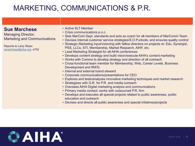 MarComm Department Org Chart | PPTX | Publishing Industry | Industries