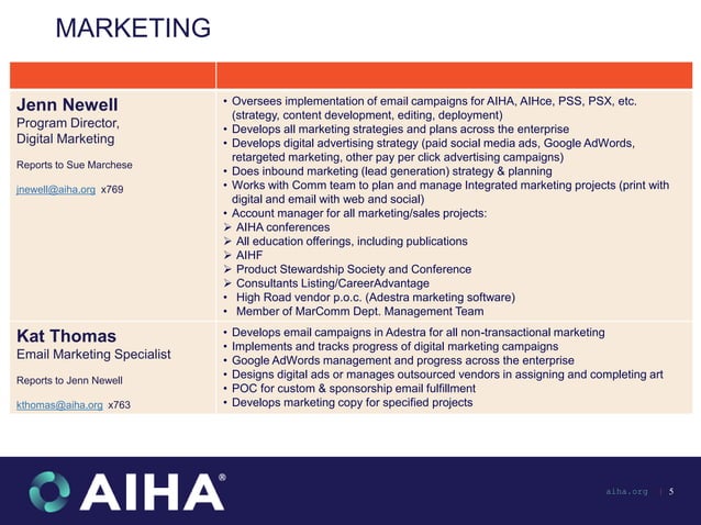 MarComm Department Org Chart | PPTX | Publishing Industry | Industries