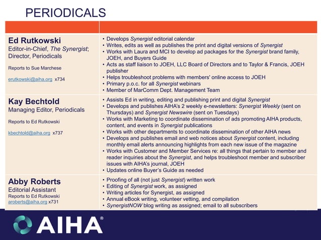 MarComm Department Org Chart | PPTX | Publishing Industry | Industries
