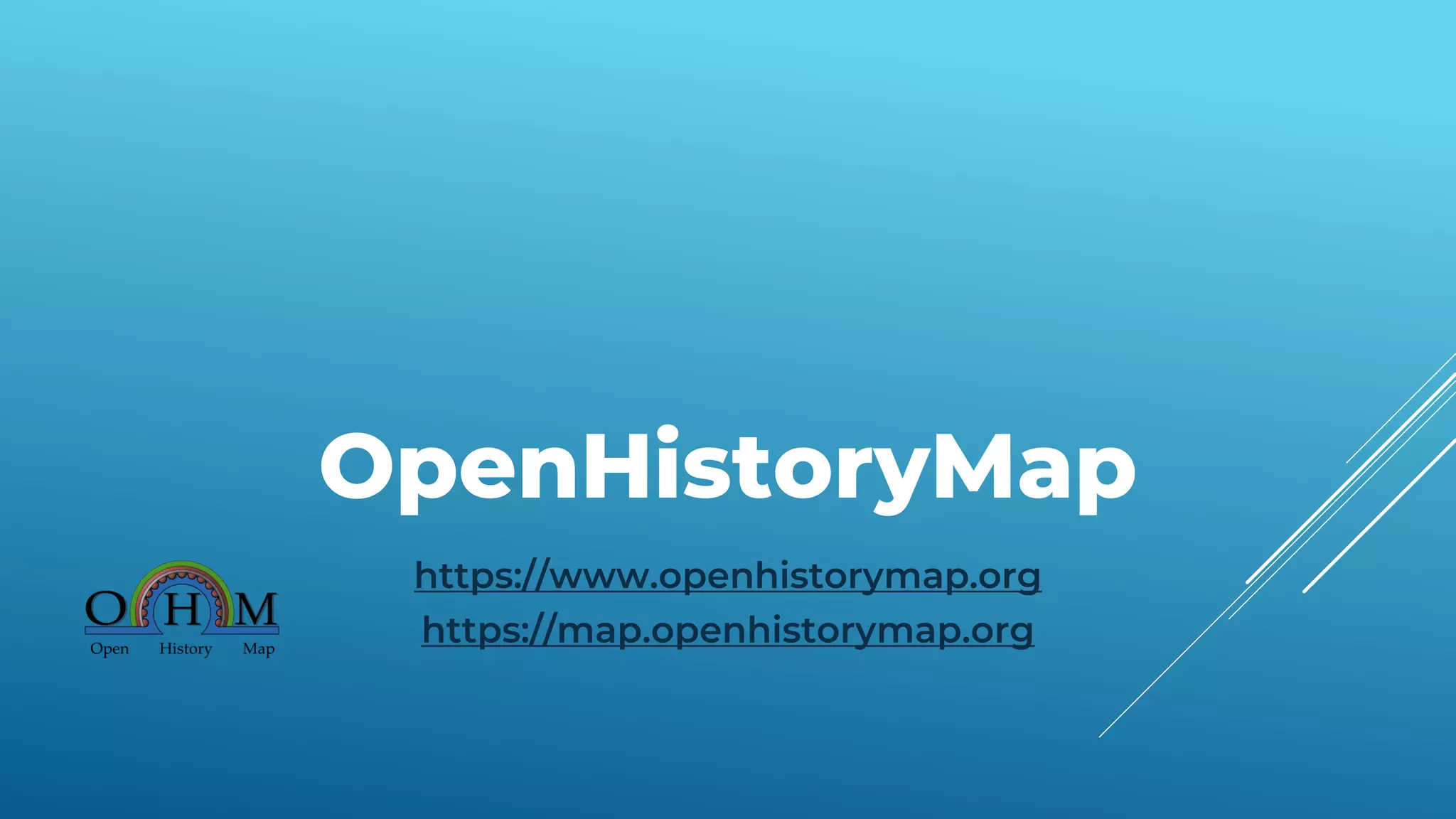 SFScon 21 - Marco Montanari - Open history Map | PPT