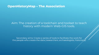SFScon 21 - Marco Montanari - Open history Map | PPT