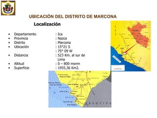 Power Point Oficial de la Municialidad de Marcona | PPT