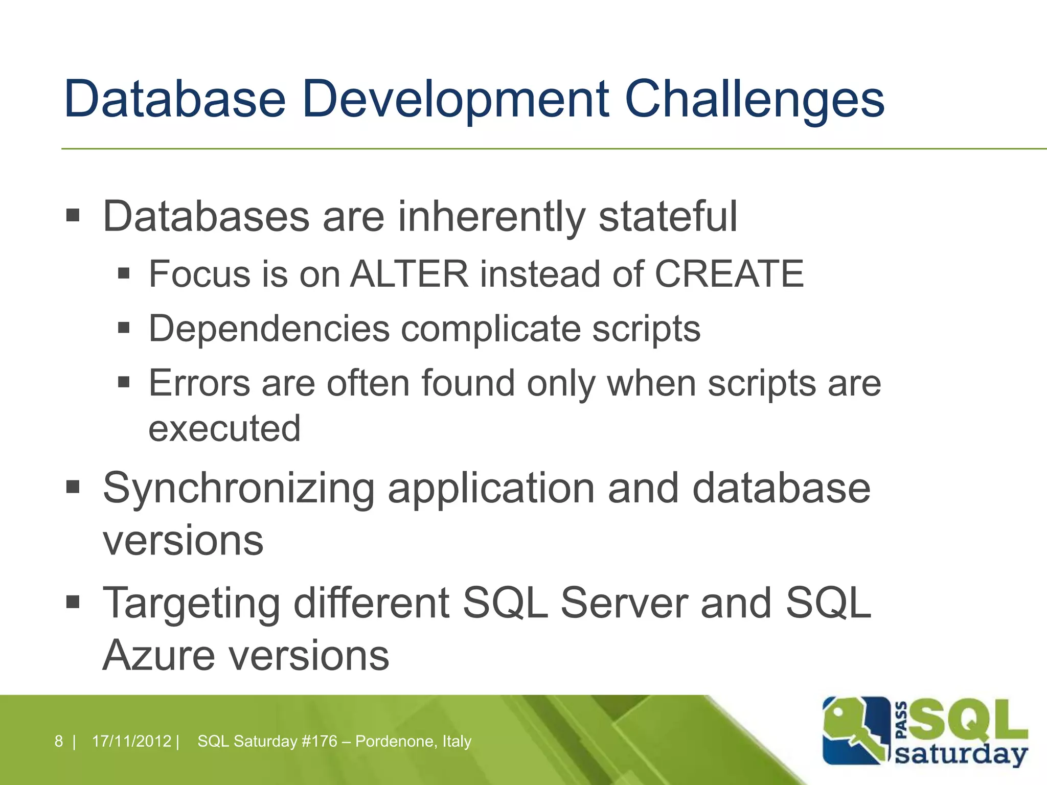 SQL Server Data Tools | PPTX