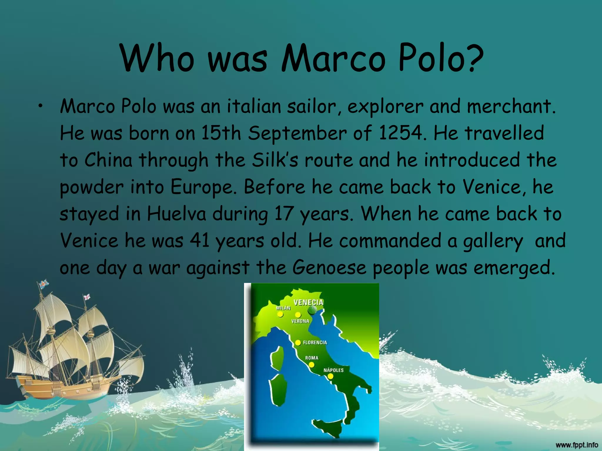 Marco Polo | PPT