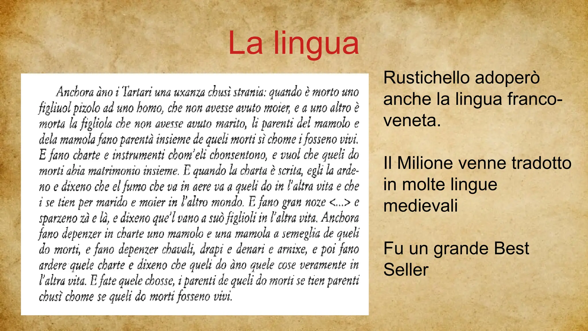 Marco Polo, la via della seta e il Milione | PPTX