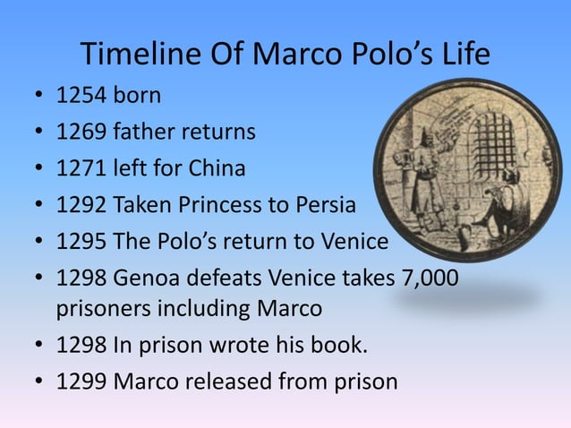 Marco Polo PowerPoint | PPTX | Genealogy and Ancestry | Hobbies & Interests