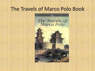 Marco polo’s adventures | PPTX