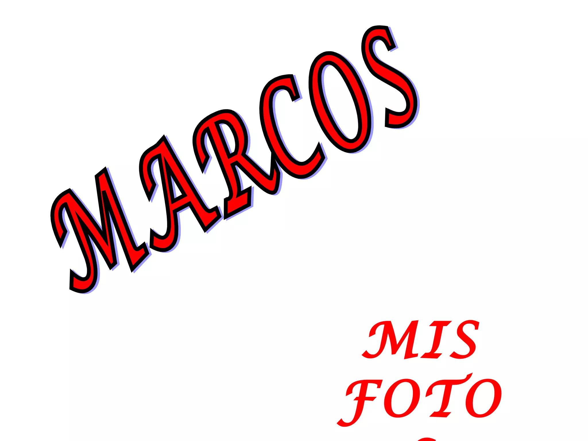 Marcos | PPT