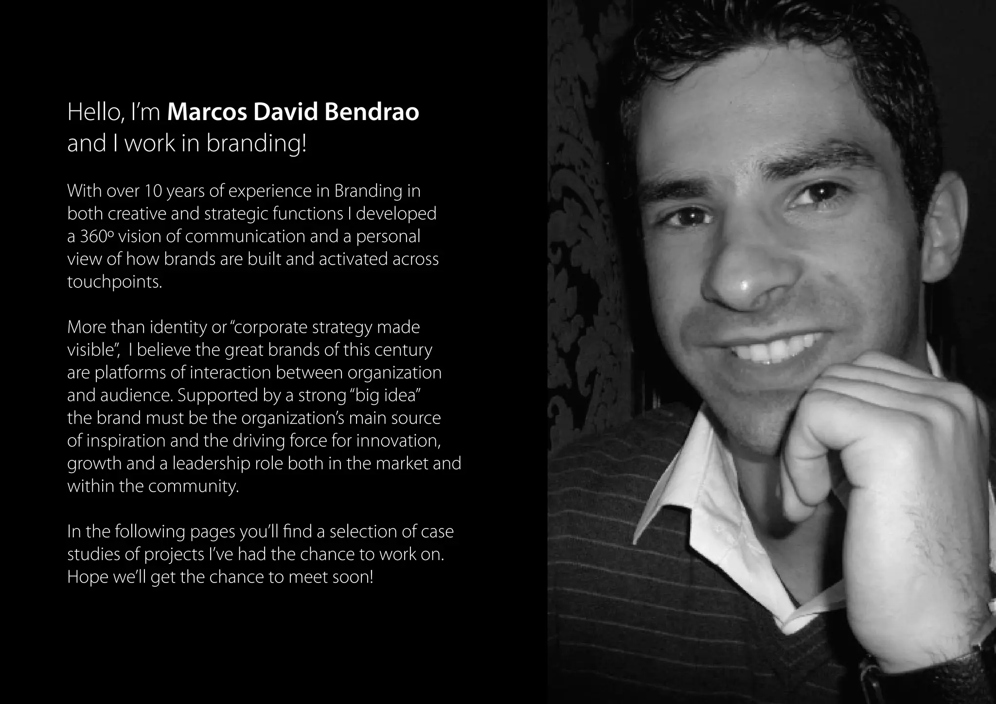 MARCOS BENDRAO PORTFOLIO | PPT