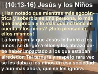 Marcos 10:13-16 | PDF