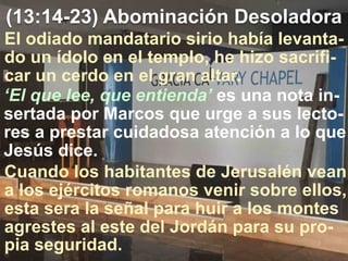 Marcos 13:14-23 | PDF