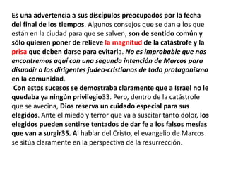 Marcos 13, 14 23 | PPT