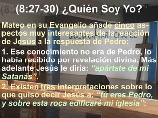 Marcos 8:22-30 | PDF