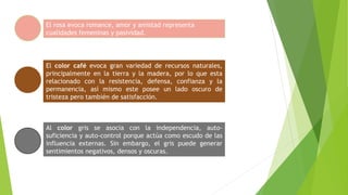 Significado de los colores | PPTX