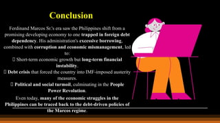 Marcos Sr. Foreign Debts Dependency.pptx