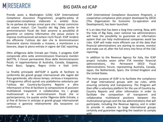 Big Data and ICAP | PPT