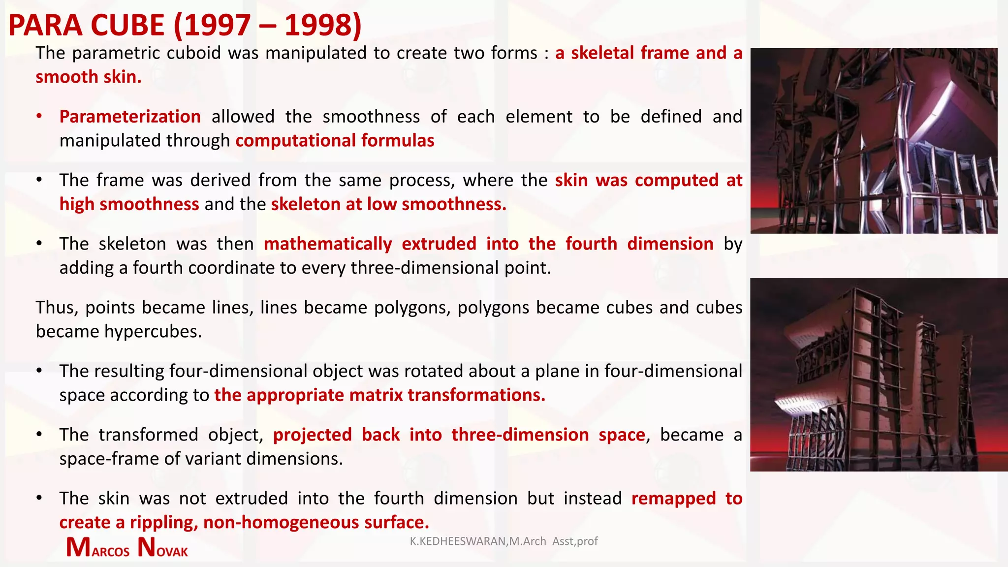 Marcos novak idea,philosophy and works | PDF