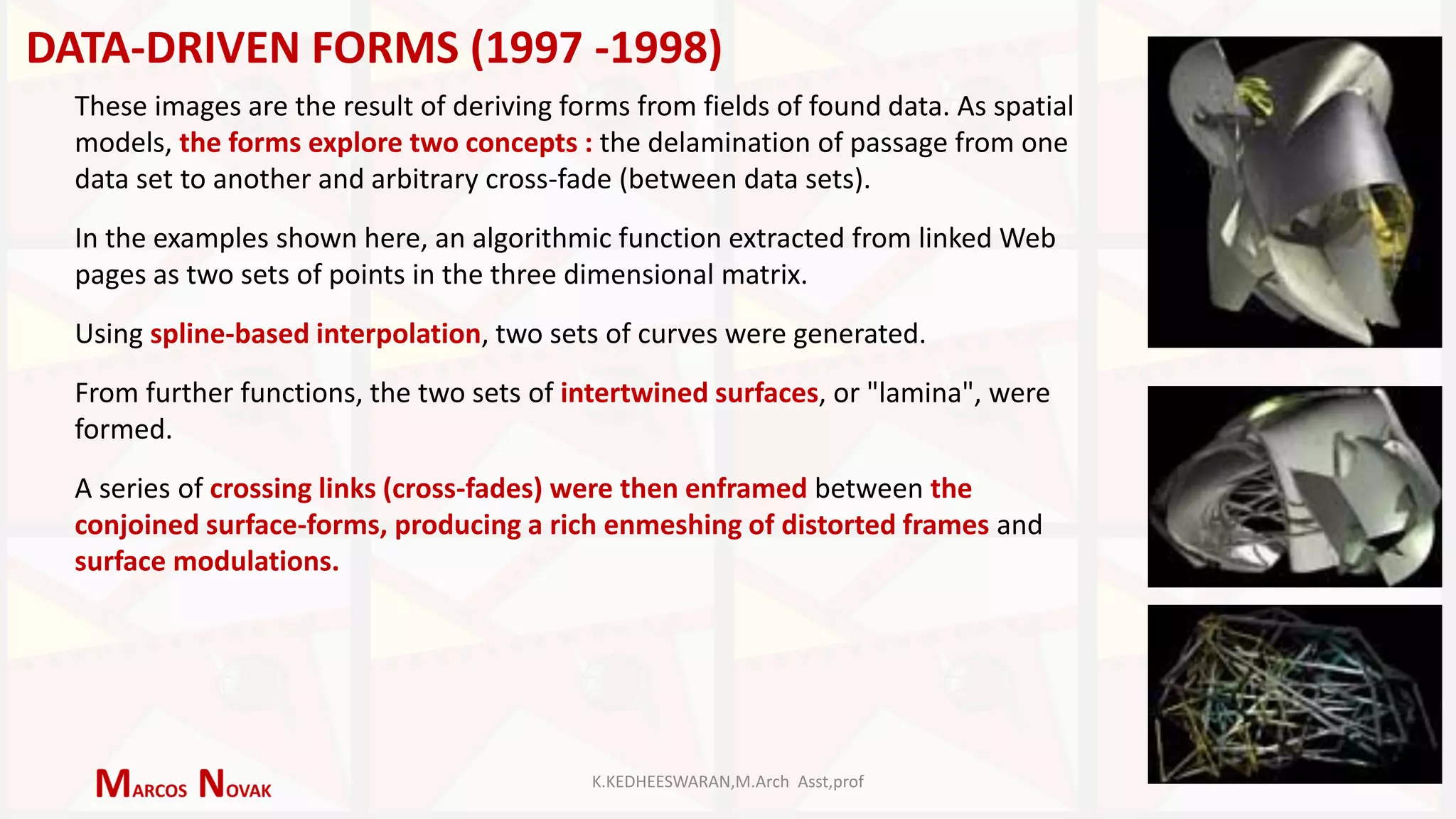 Marcos novak idea,philosophy and works | PDF