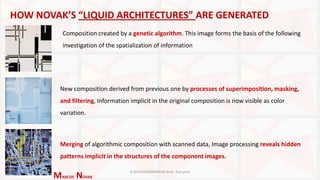 Marcos novak idea,philosophy and works | PDF