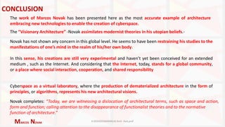 Marcos novak idea,philosophy and works | PDF