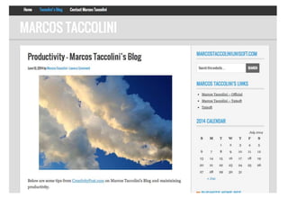 Marcos Taccolini - Unisoft - Website Preview | PPTX