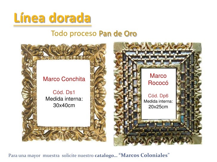 Marcos colonial - Imagui