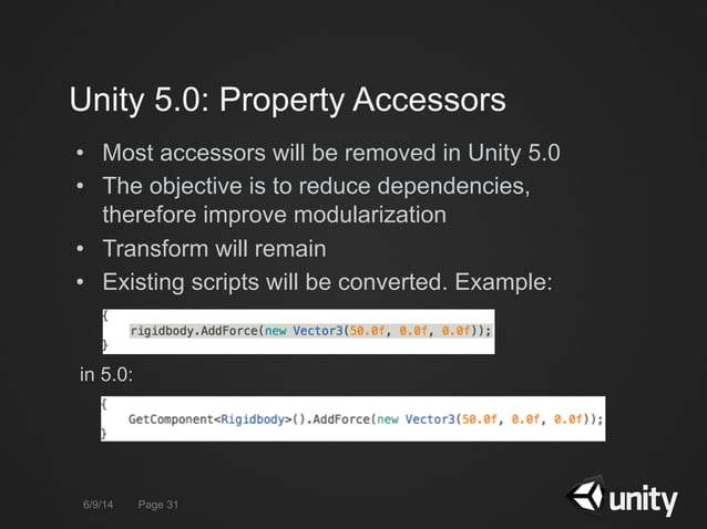 Unity Internals: Memory and Performance | PPT