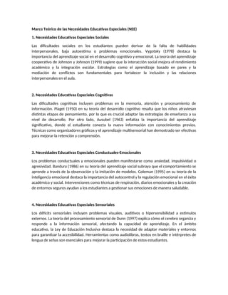 Marco Teórico de las Necesidades Educativas Especiales.docx