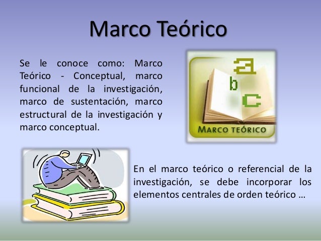 Elementos Del Marco Teorico
