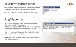 Leveraging FME Workbench and Python Scripts to Create Stylized Oil and ...