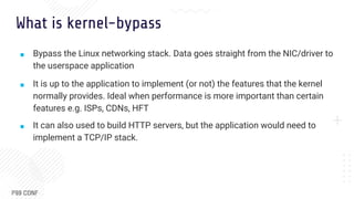 Linux Kernel vs DPDK: HTTP Performance Showdown | PPT
