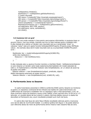 Tool-uri java pentru RDF | DOC