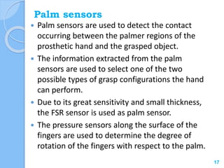 Marcus intelligent hand prostheses | PPTX
